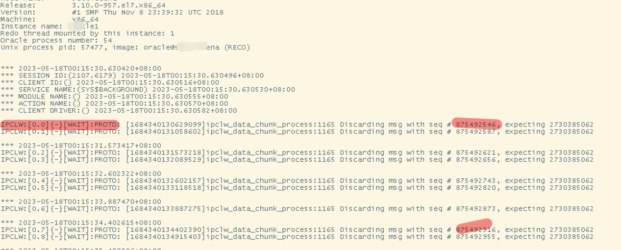 Troubleshooting oracle 19c RAC ‘gc cr block lost’ and ‘Library Cache Load Lock’ – ANBOB