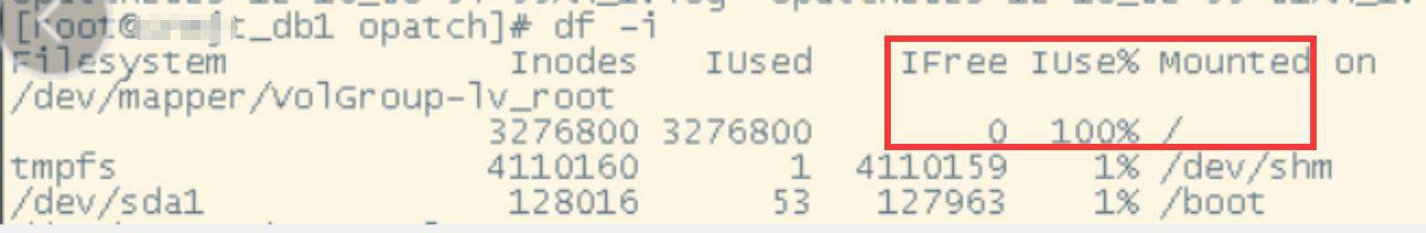 Troubleshooting Oracle Grid Infrastructure startup fails with Linux Inode full – ANBOB